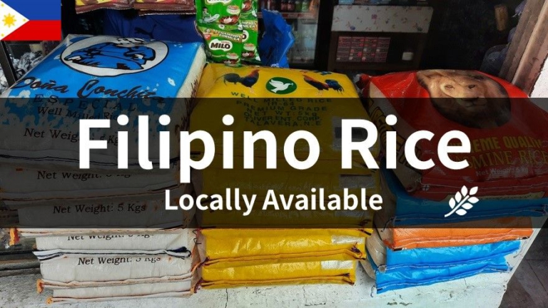Locally Available Filipino Rice | サムライビサヤ